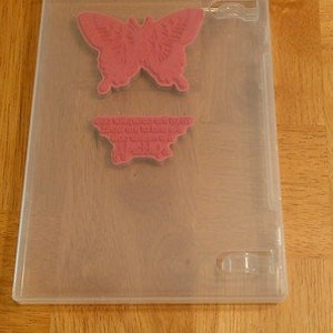 Clear Storage Cases 14mm for Rubber Stamps (no Hub) - Etsy