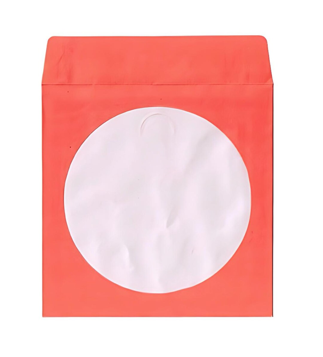 Red Color Paper CD Sleeves With Window & Flap - Etsy