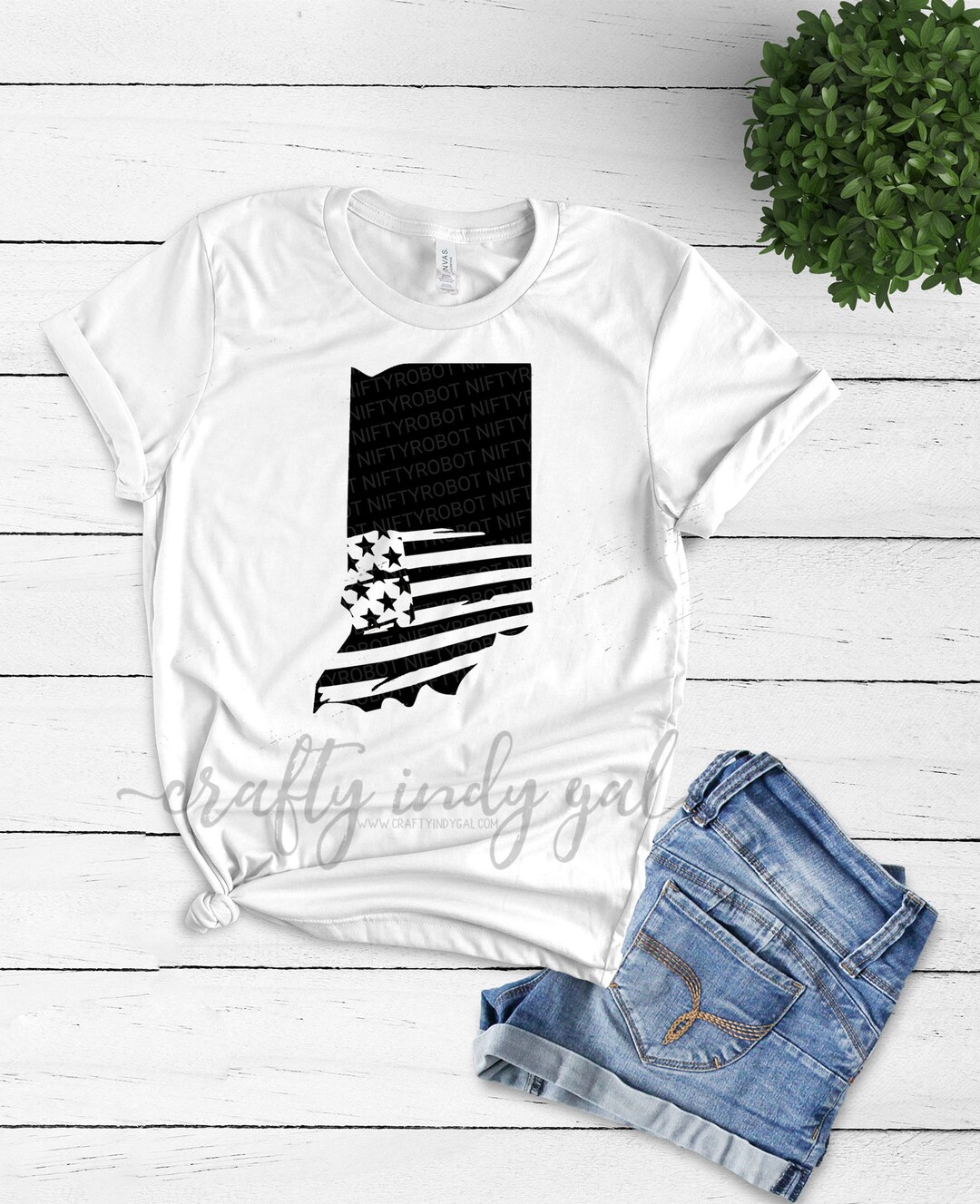 Indiana State Shirt, Indiana, Indiana American Flag shirt, Indiana ...