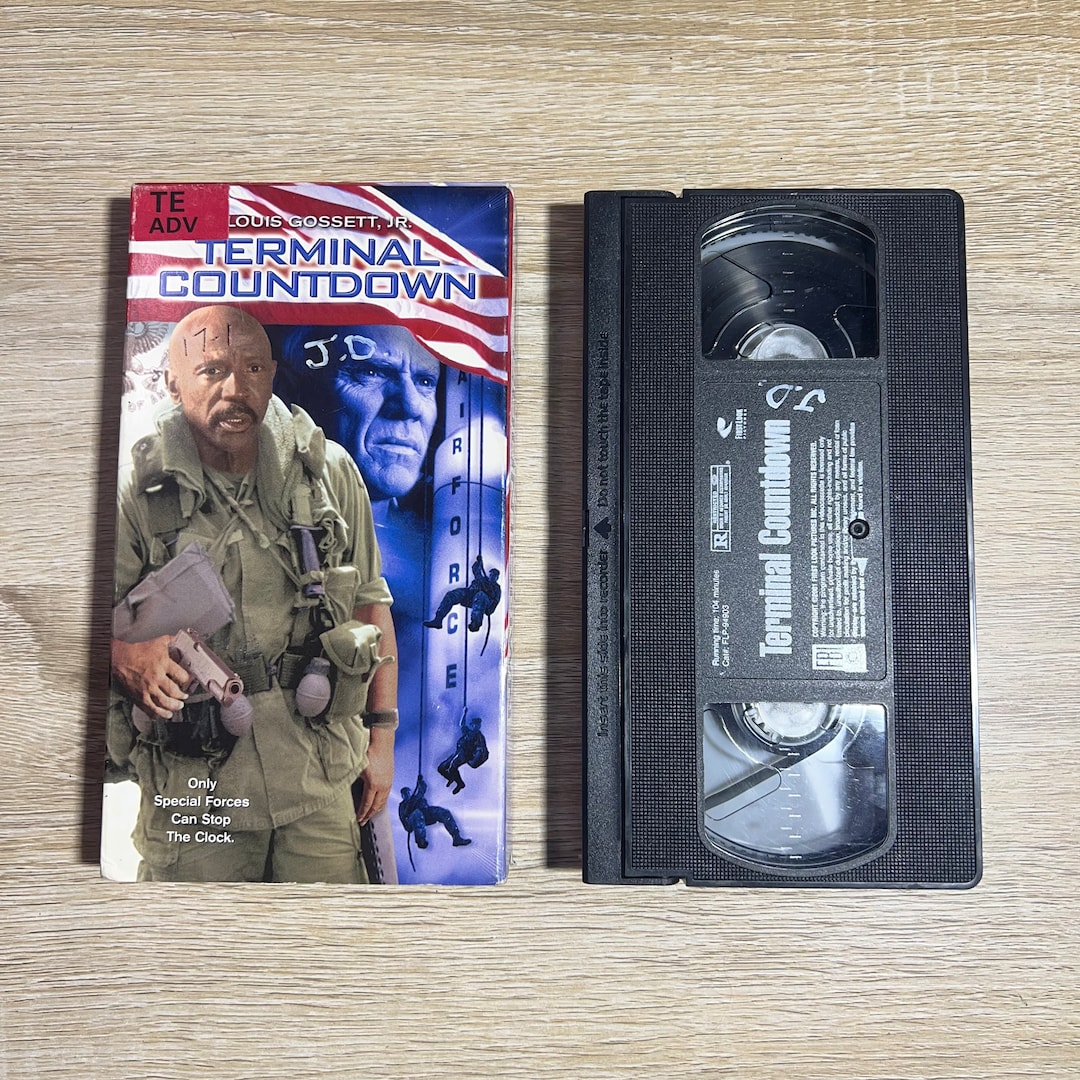 Terminal Countdown - VHS Tape - Louis Gossett Jr - Etsy