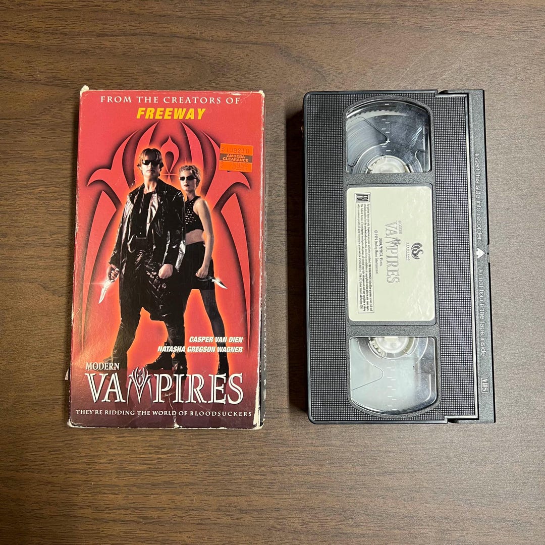 Modern Vampires VHS Tape Horror Richard Elfman - Etsy