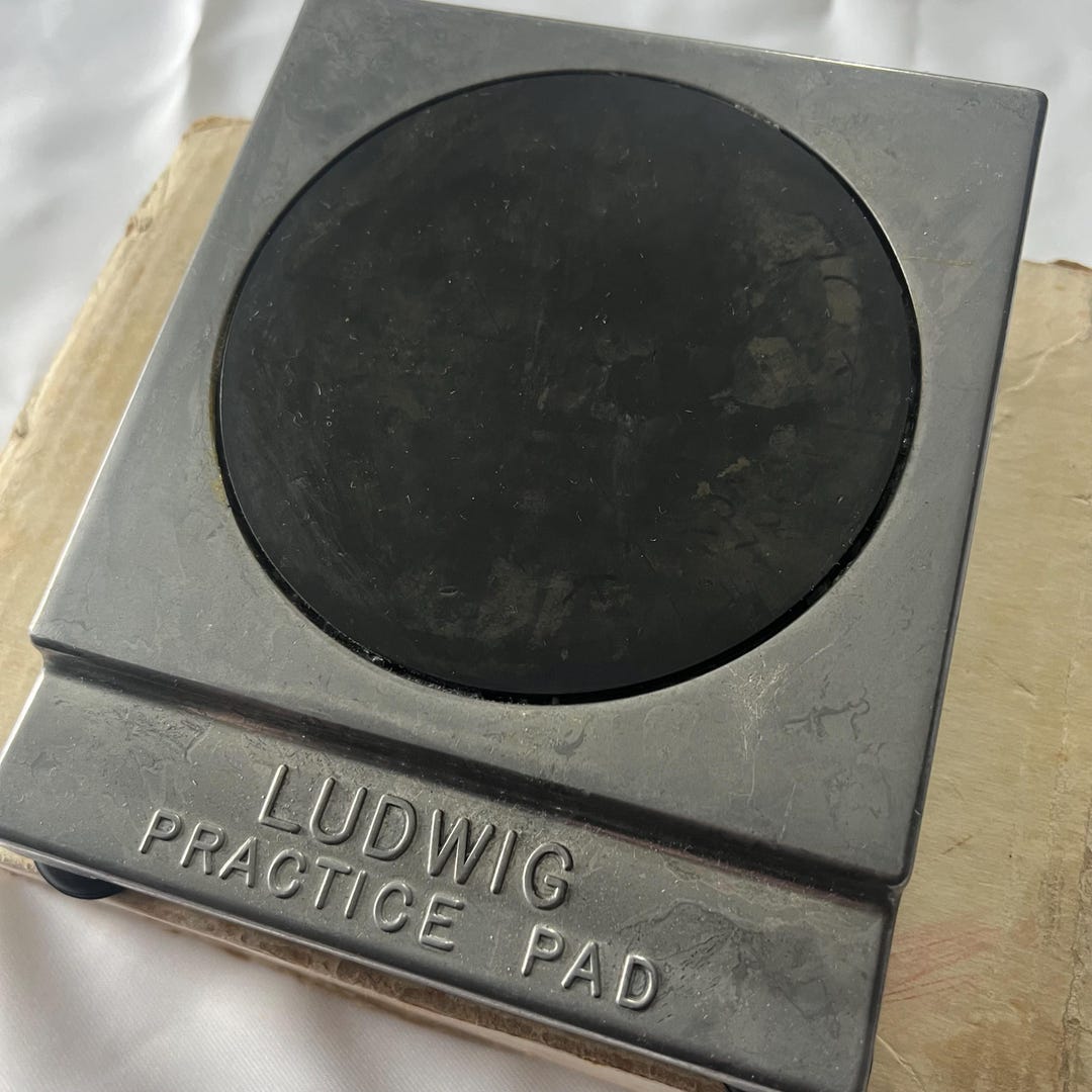 Ludwig - Drum Practice Pad in Original Box - Another Quality Product - Etsy