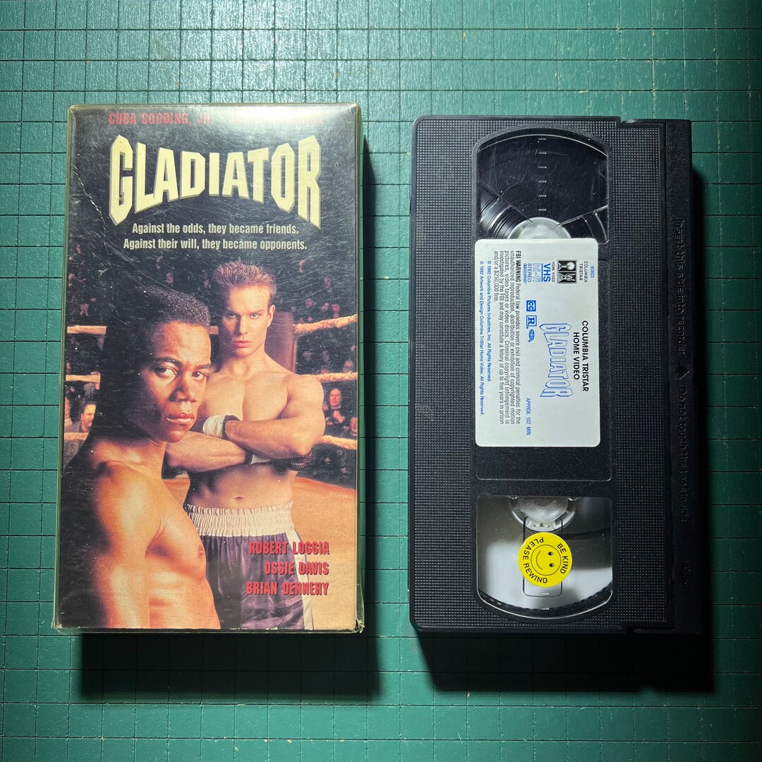 Gladiator - VHS Tape - Drama Action Boxing - Cuba Gooding Jr - Etsy