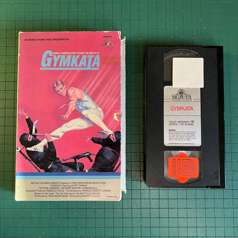 Gymkata Kung Fu Martial Arts VHS Tape - Etsy Australia