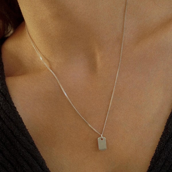 Rectangle Tag - Etsy