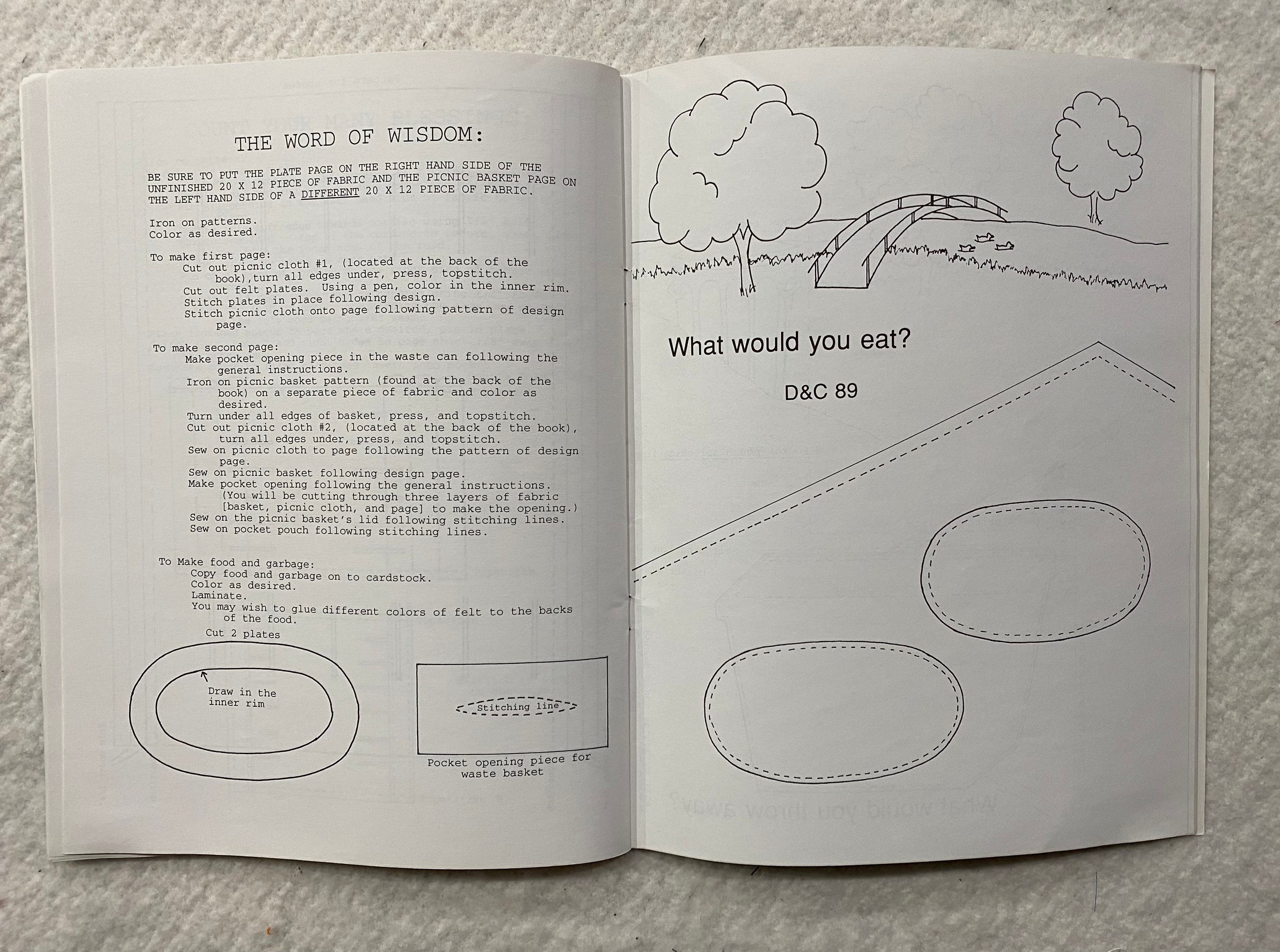 Quiet Book Pattern Book Soft Scripts by Caralee Workman - Etsy