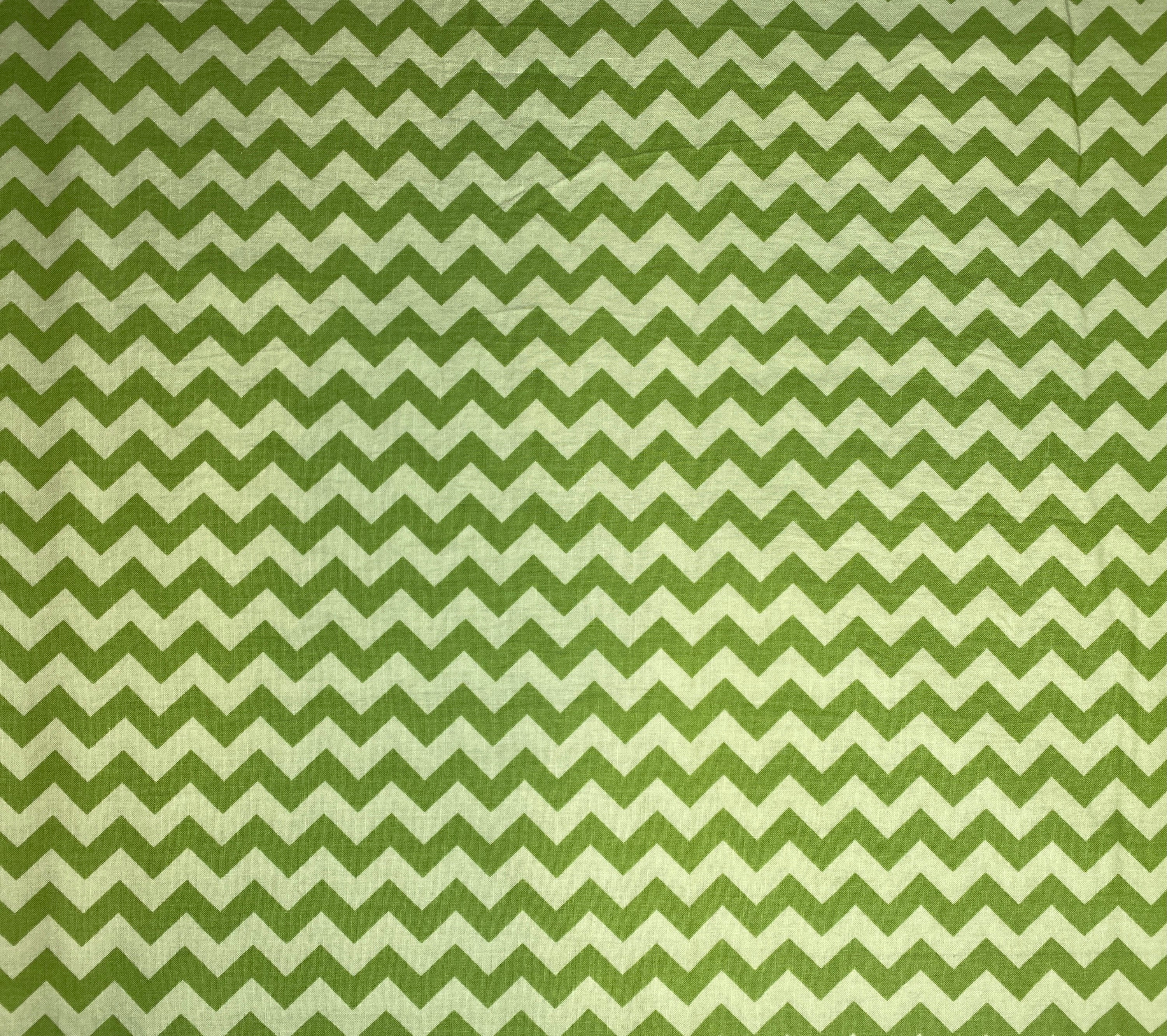 Lime Green And Hot Pink Chevron Pattern