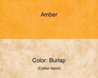 Amber Cotton Fabric | Etsy