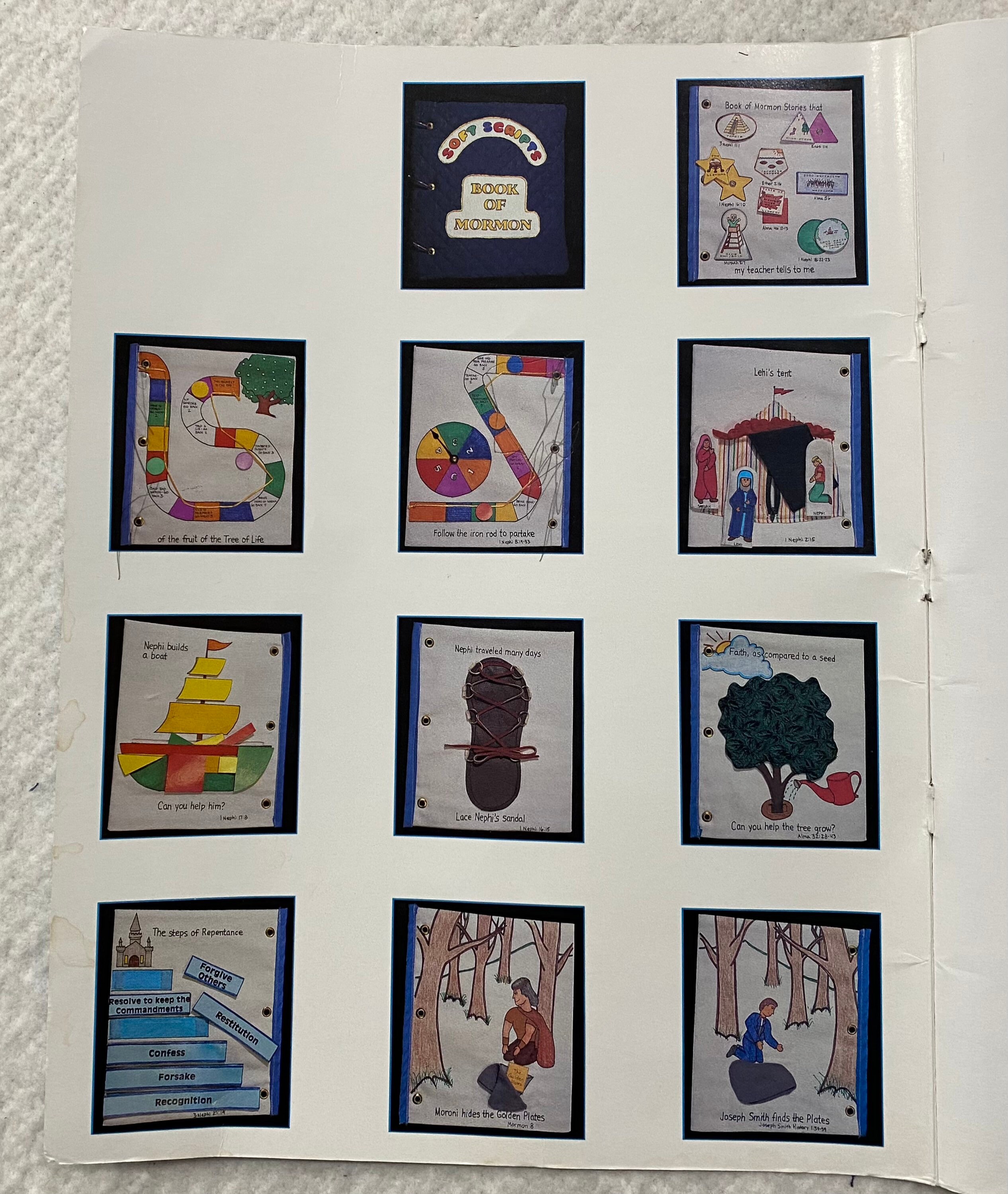 Quiet Book Pattern Book Soft Scripts by Caralee Workman - Etsy