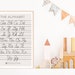 Cursive Alphabet ABC Neutral Poster Print Calming Corner - Etsy