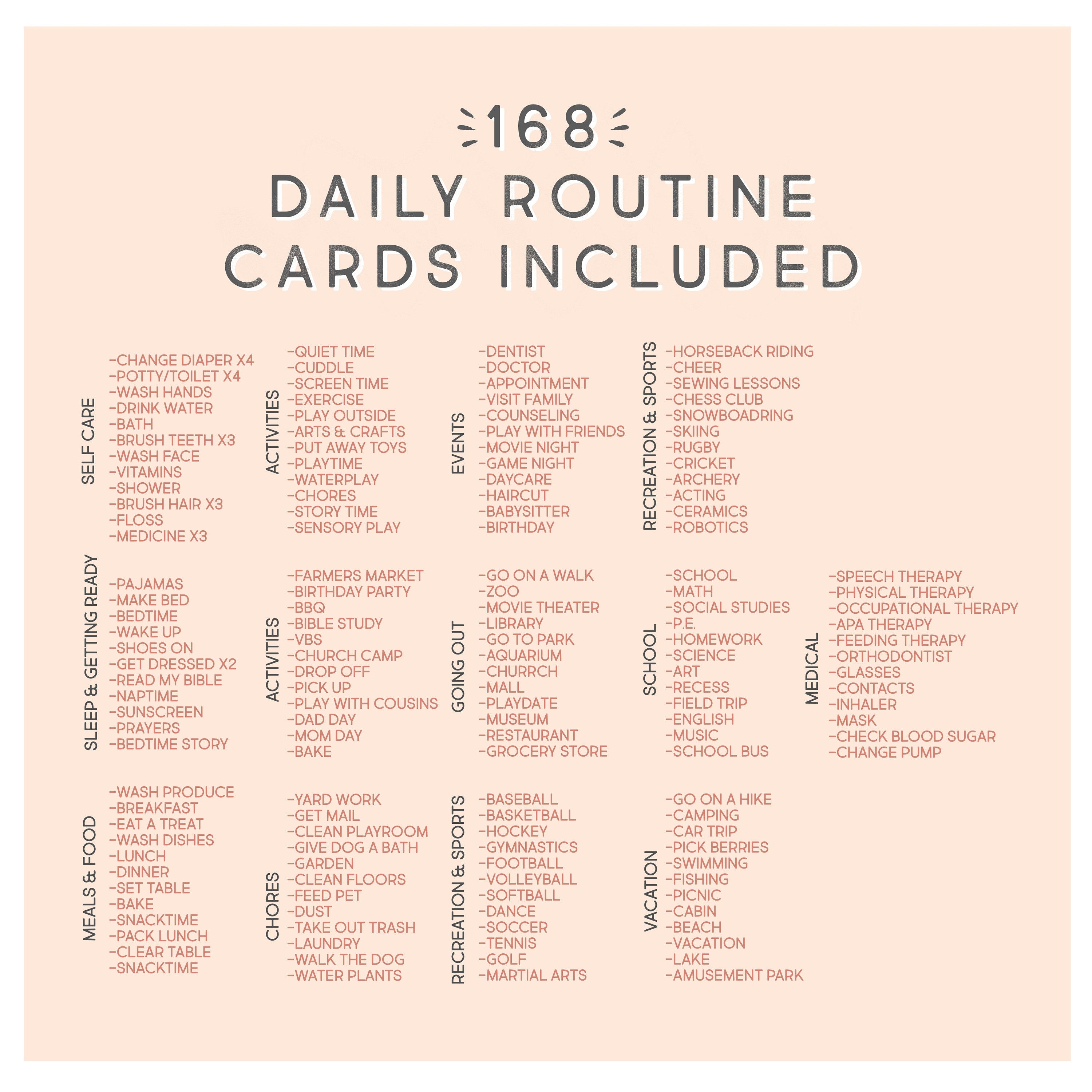 Editable Daily Routine Cards & Chart Toddler Daily Rhythm - Etsy Canada