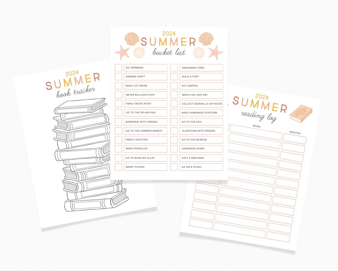 Editable Summer Bucket List Printable 2024, Summer Activities List for ...