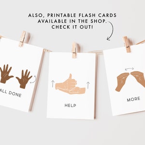 ASL Sign Language Manners & Basic Signs | Calming Corner Montessori ...