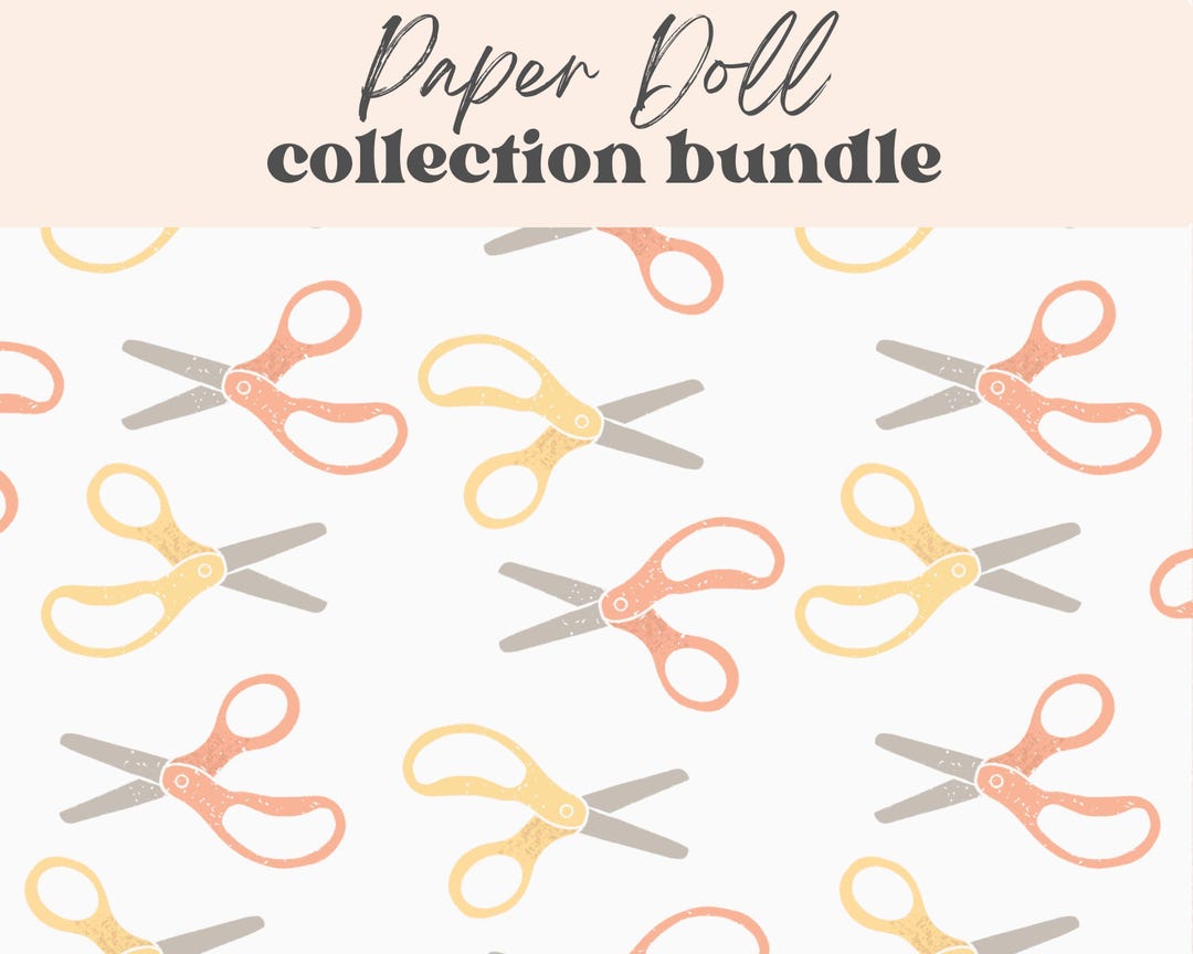 Complete Paper Doll Collection Bundle From Lily & Threads (digital ...