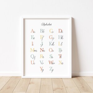 Educational Wall Art Classroom Decor Artwork, Set of 6, Homeschool ...