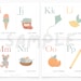 Alphabet Flash Cards, Calming Corner, Montessori, Education, Homeschool ...
