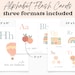 Alphabet Flash Cards, Calming Corner, Montessori, Education, Homeschool ...