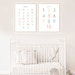 Simple Alphabet Chart Illustration Poster Calming Corner, Montessori ...