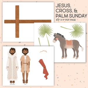 Editable Easter Scripture Cards Jesus Holy Week Kids Activity ...