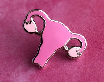Uterus Enamel Pin | Etsy
