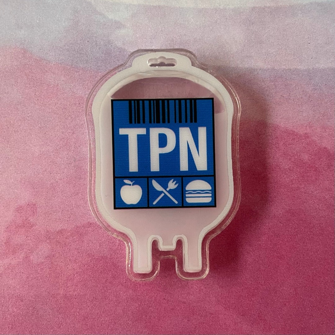 TPN IV Bag - Liquid Filled Swappable Badge Reel Design TOP - Etsy