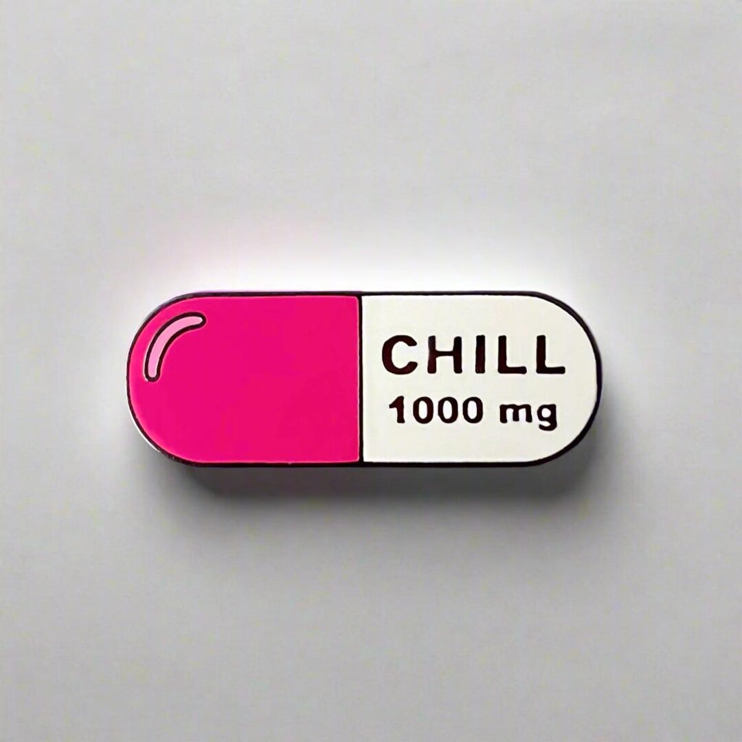 1000mg of Chill Pin - Pink - Medical Gift - Gift for Doctor - Gift for ...