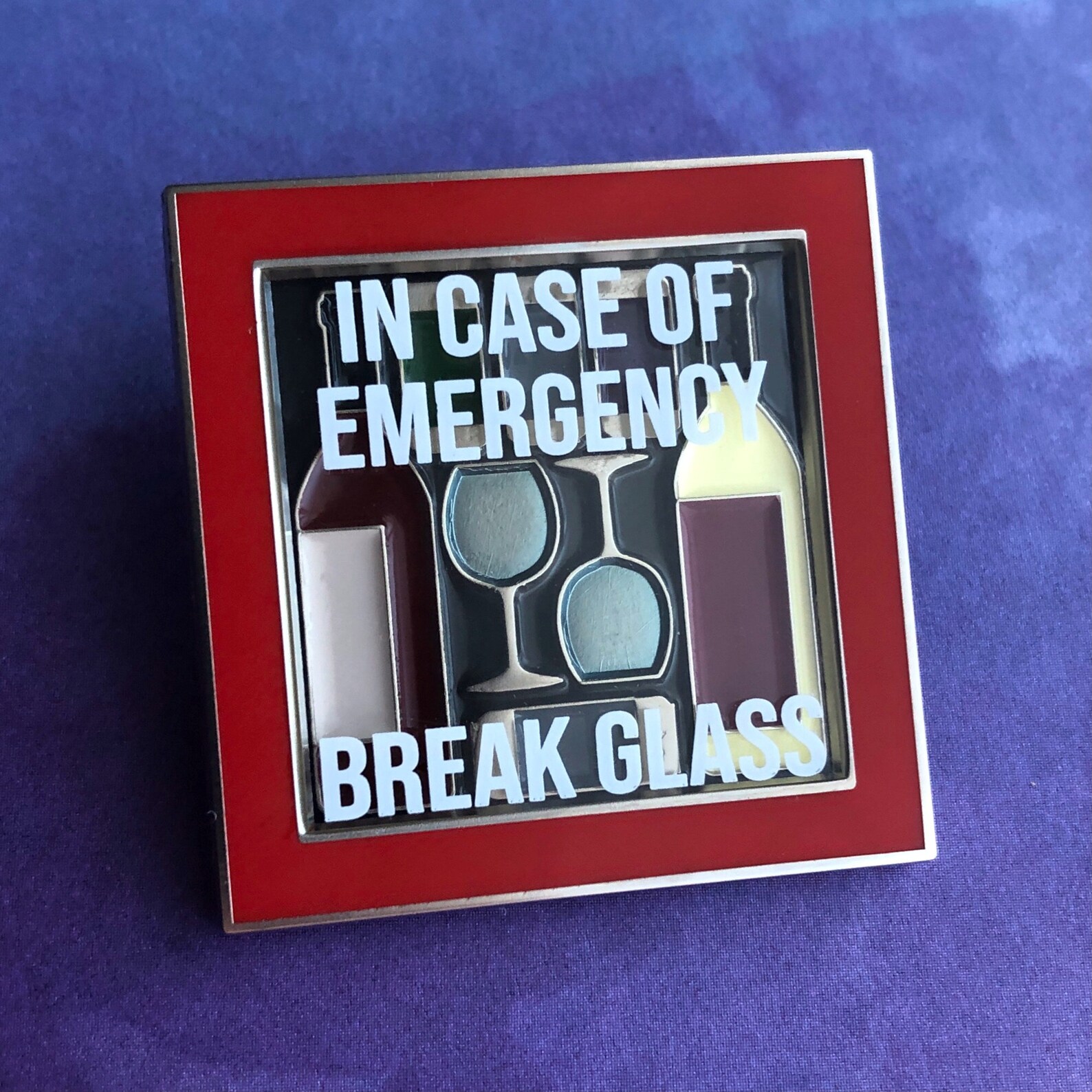 In Case of Emergency Enamel Pin Wine Edition Medical Gift - Etsy Sweden