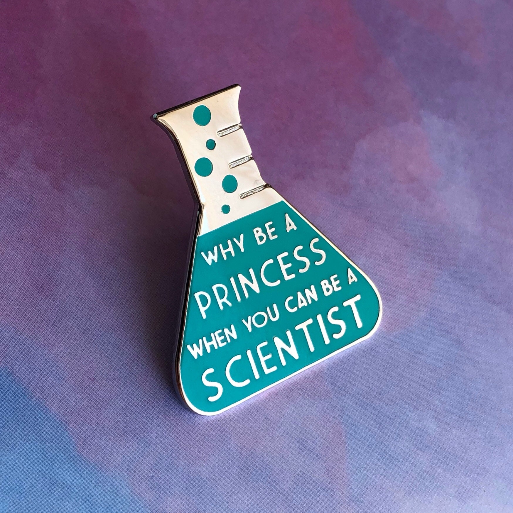 Scientist Princess Enamel Pin Medical Gift Gift for | Etsy