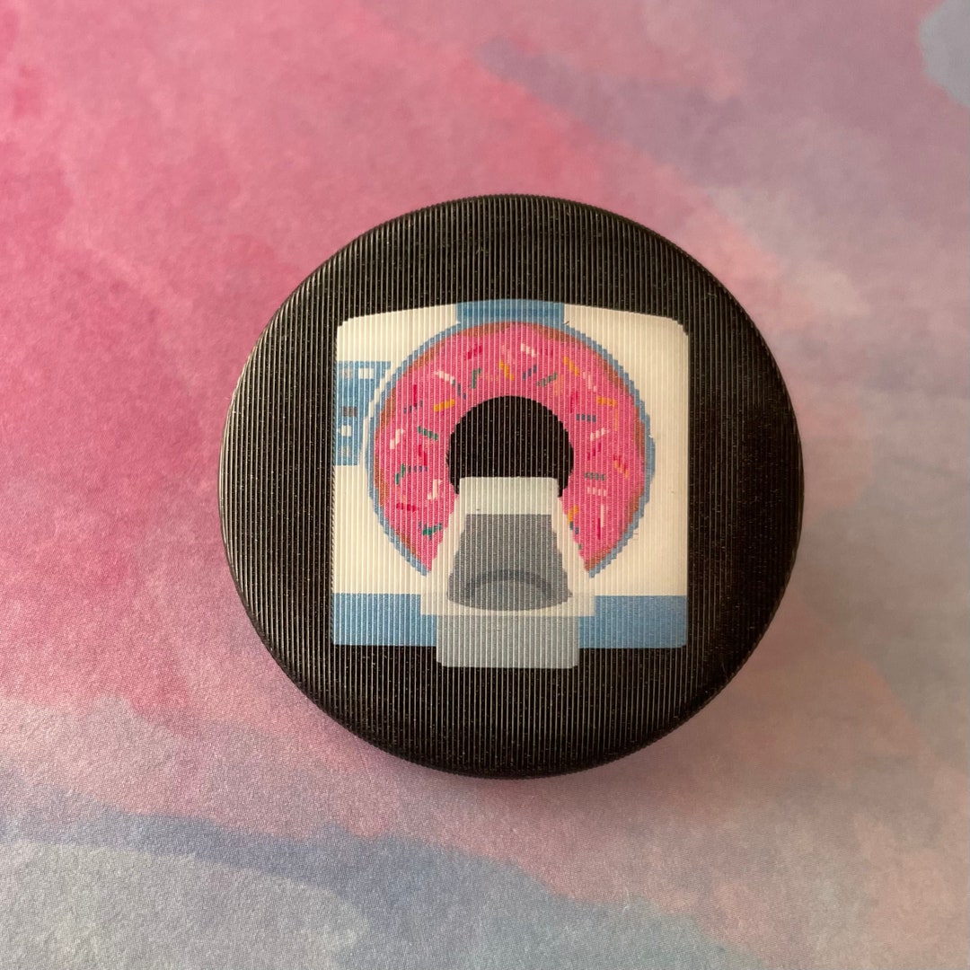 Donut of Truth - Lenticular Swappable Badge Reel Design TOP - Etsy