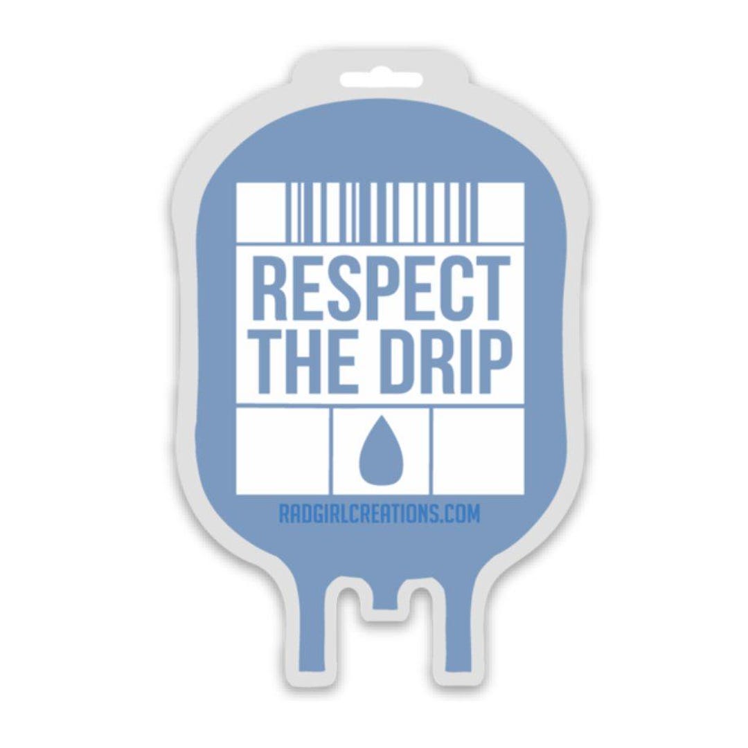 Respect the Drip Decal - Etsy