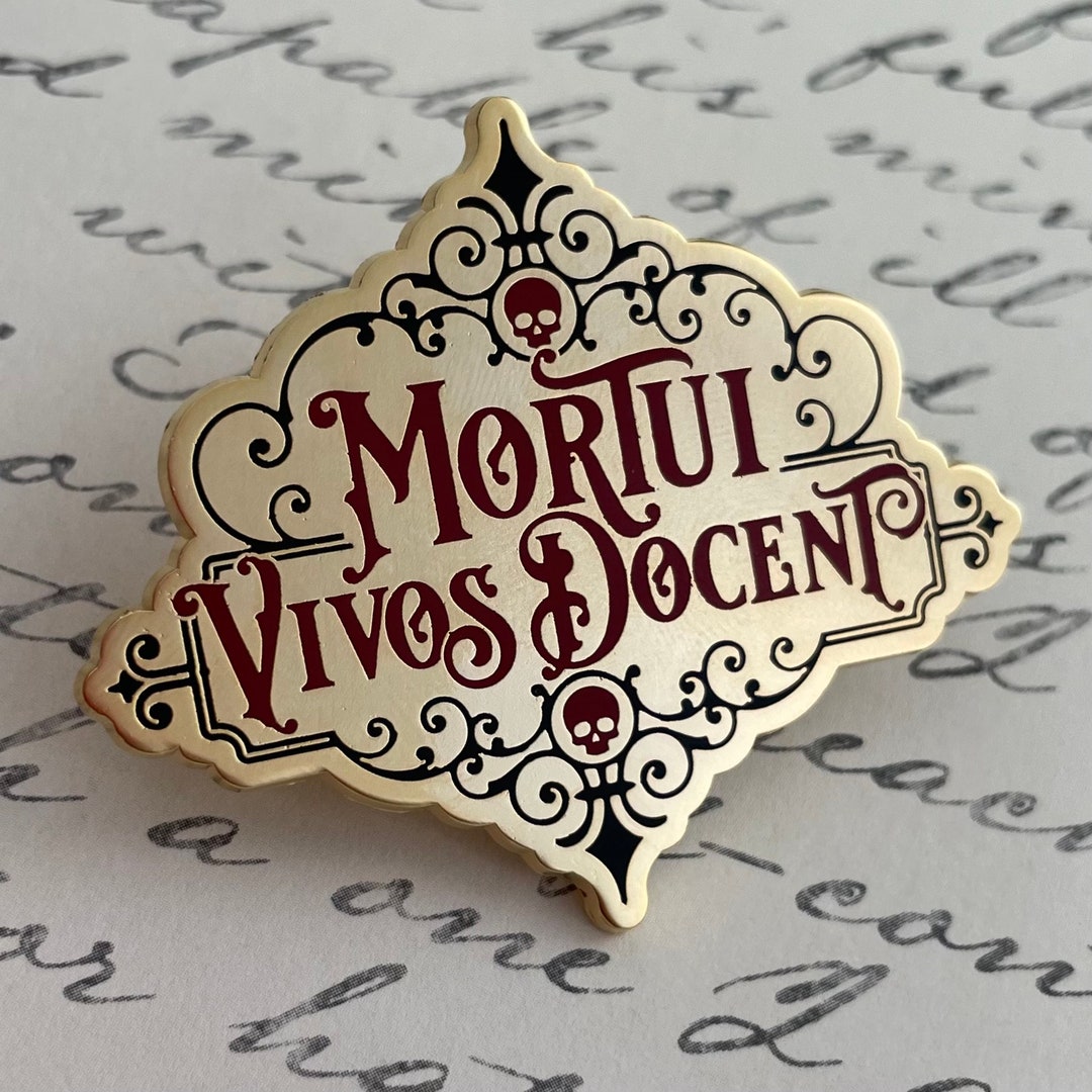 Mortui Vivos Docent Pin Medical Gift Doctor Nurse Enamel Pin Medical ...