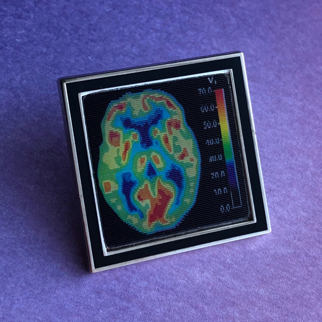 PET Scan Lenticular Enamel Pin- Medical Gift - Gift for Doctor - Gift ...