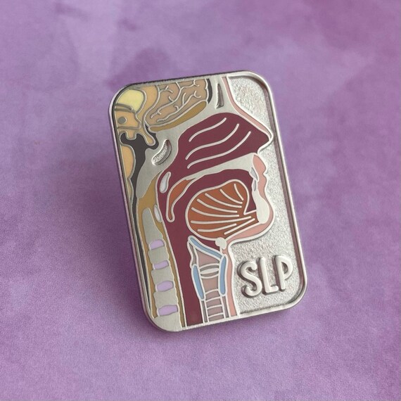 SLP Anatomy Pin - Etsy