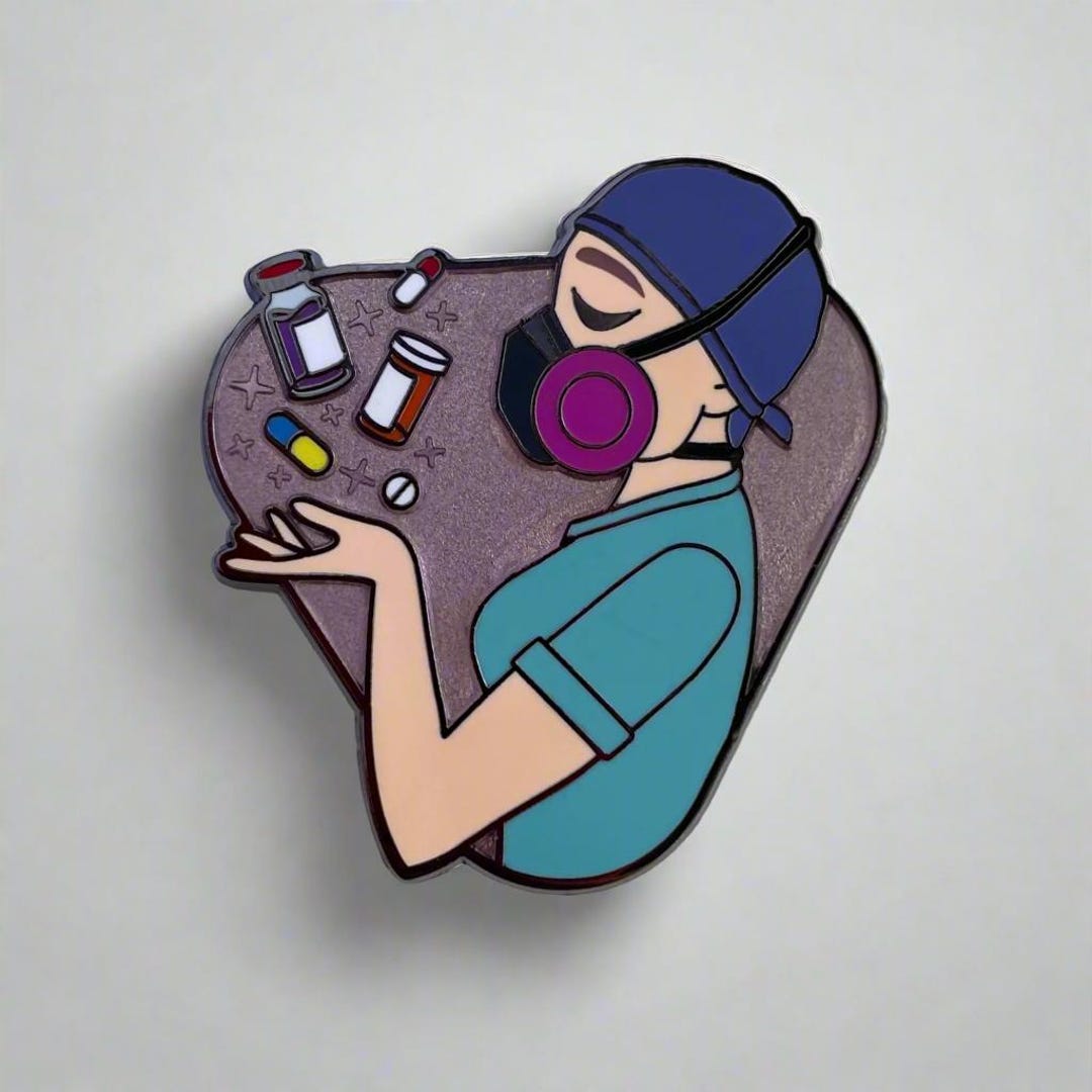 Medicine is Magic Pin - Light - Etsy