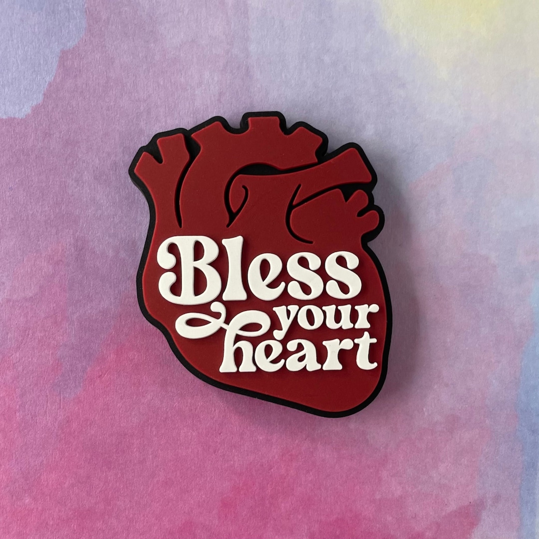 Bless Your Heart PVC Swappable Badge Reel Design TOP - Etsy