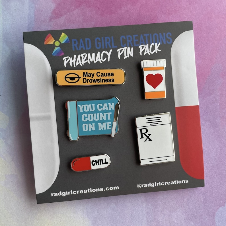 Pharmacy Pin Pack - Etsy