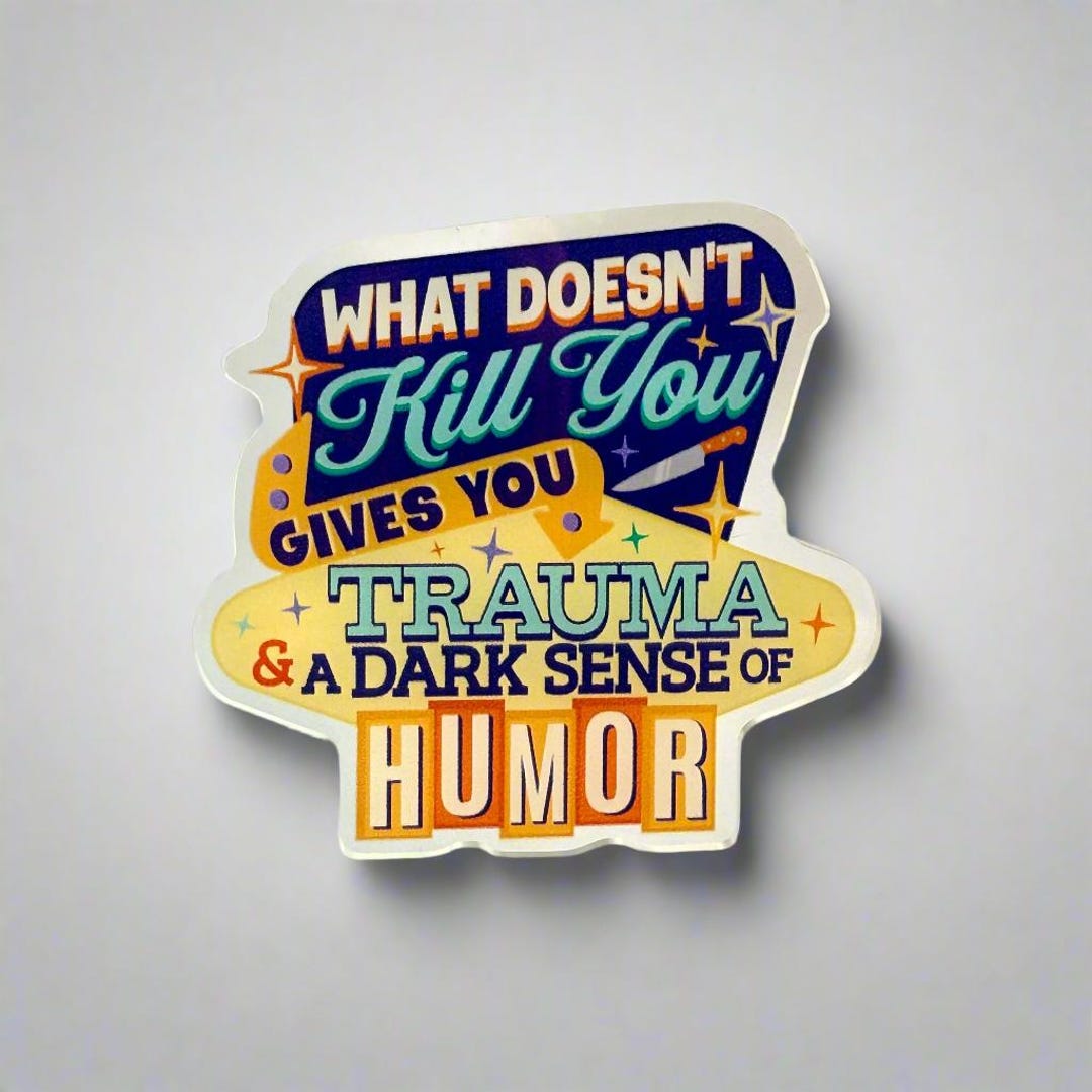 What Doesn't Kill You - Acrylic Swappable Badge Reel Design TOP - Etsy
