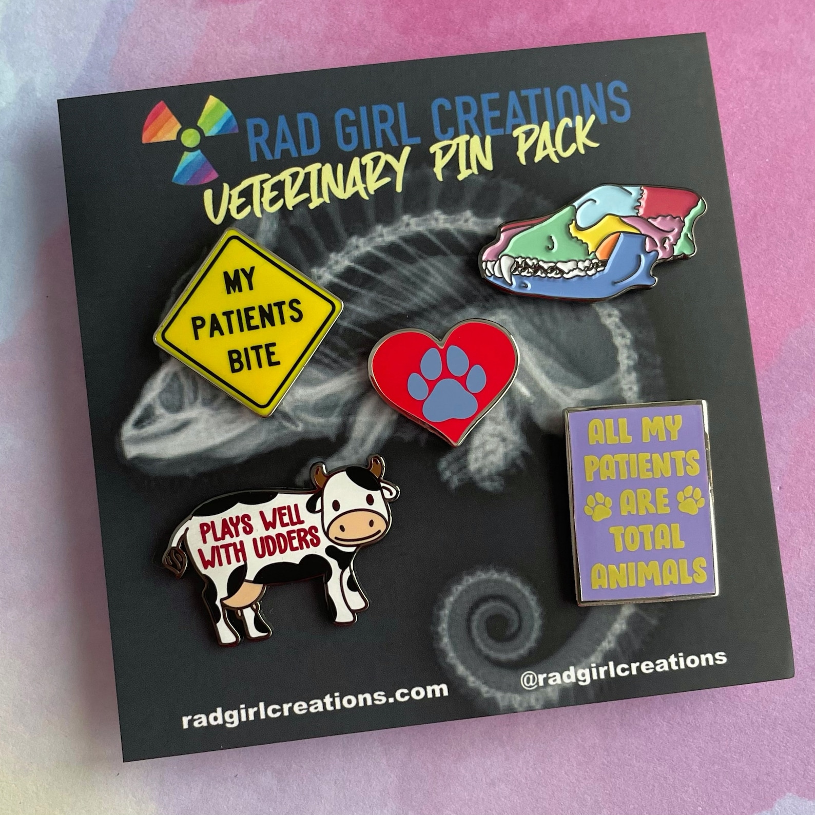 Veterinary Enamel Pin Pack Medical Gift Gift for Doctor - Etsy