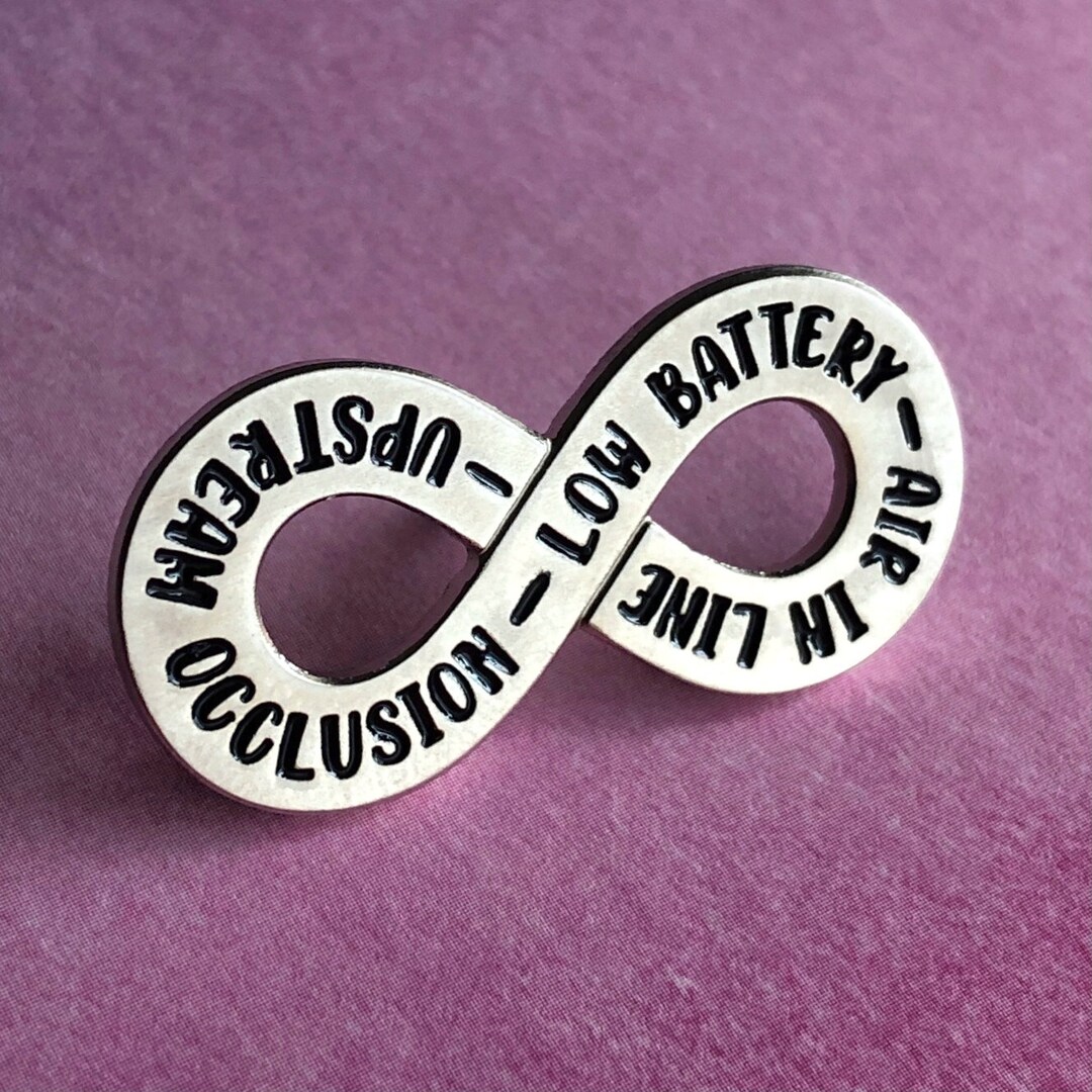 IV Pump Infinity Enamel Pin Medical Gift Gift for Doctor Gift for Nurse ...