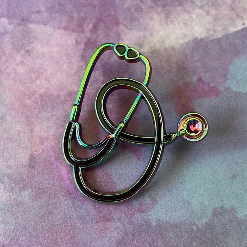 Stethoscope Pin - Etsy