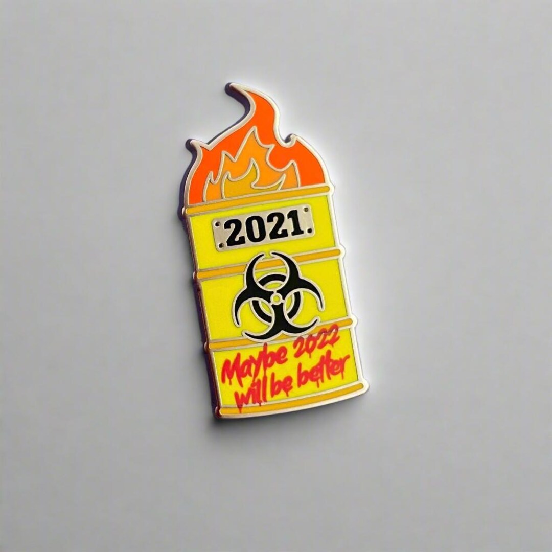 2021 Was Biohazardous Trash Pin - Medical Gift - Gift for Doctor - Gift ...