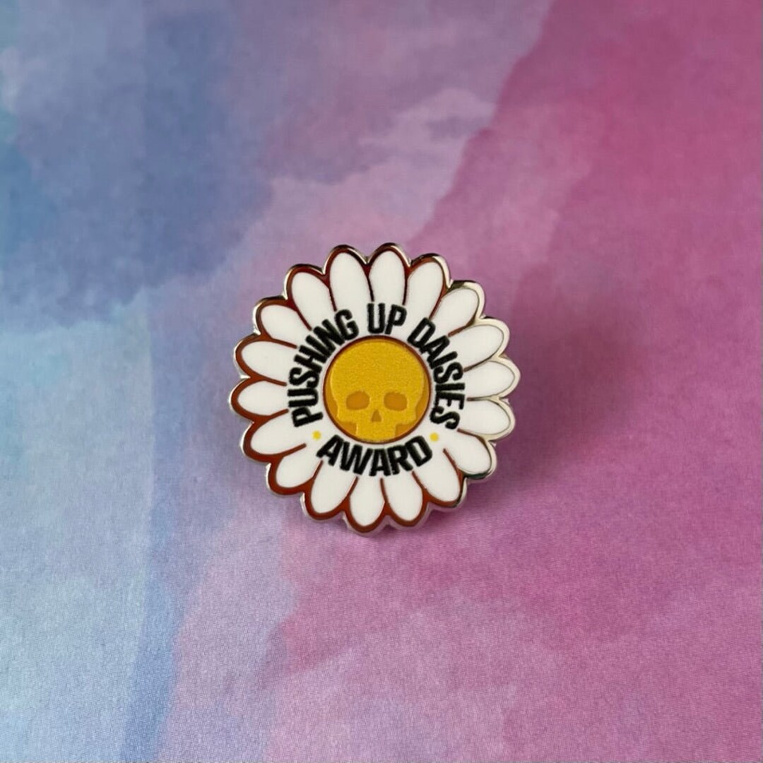 Pushing up Daises Award Pin - Etsy