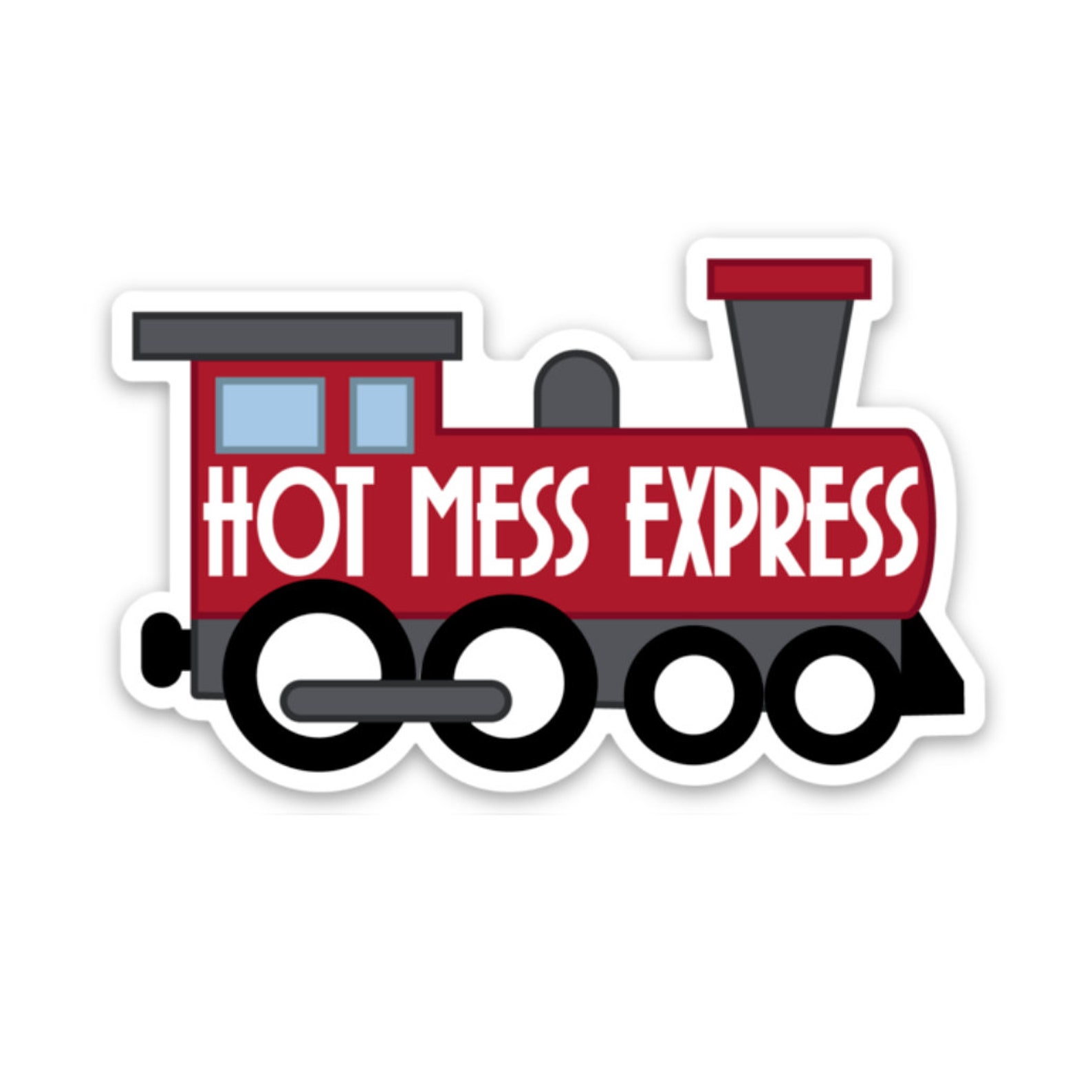 Hot Mess Express Decal - Etsy