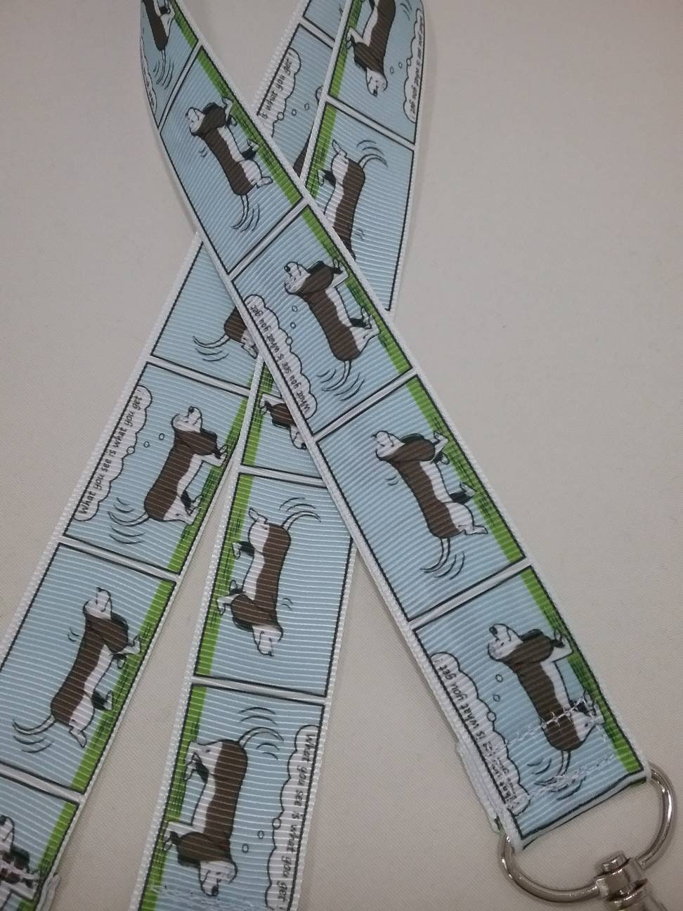 Lanyard Cartoon Basset Hound Dog Blue Ribbon Dog Whistle ID - Etsy