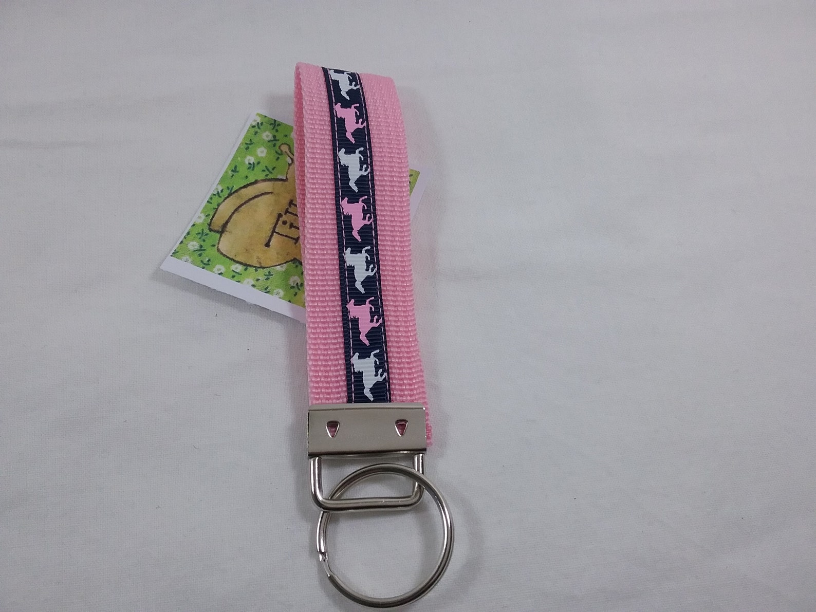 Pony / Horse Handmade Key Fobs You Choose Pattern Ribbon on - Etsy