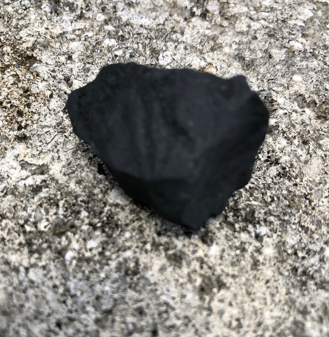 Raw Shungite Nugget / Unfinished Natural Rough Shungite, DIY Jewelry ...