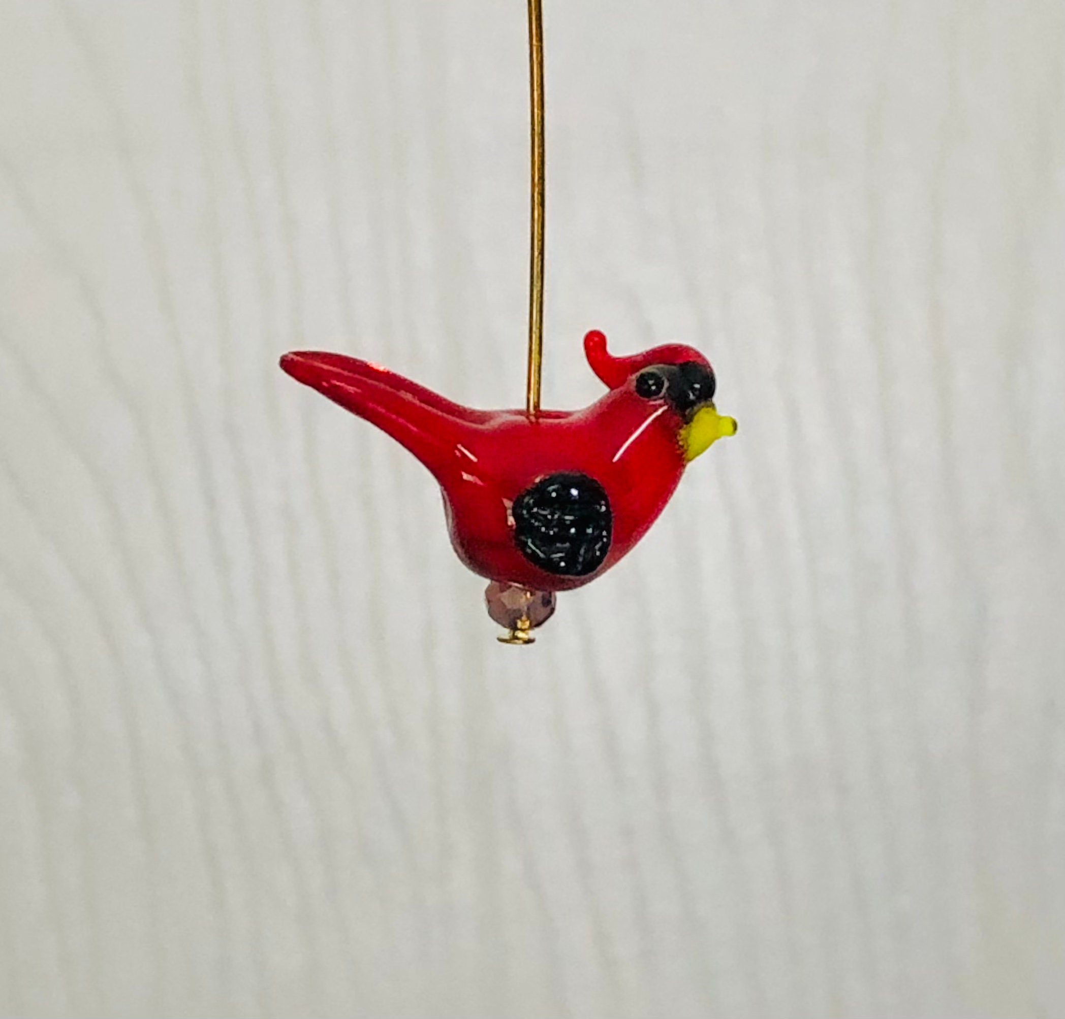 Lampwork Sculpture Beads, Blue Frog, Red Cardinal, Blue Bird Lampwork ...