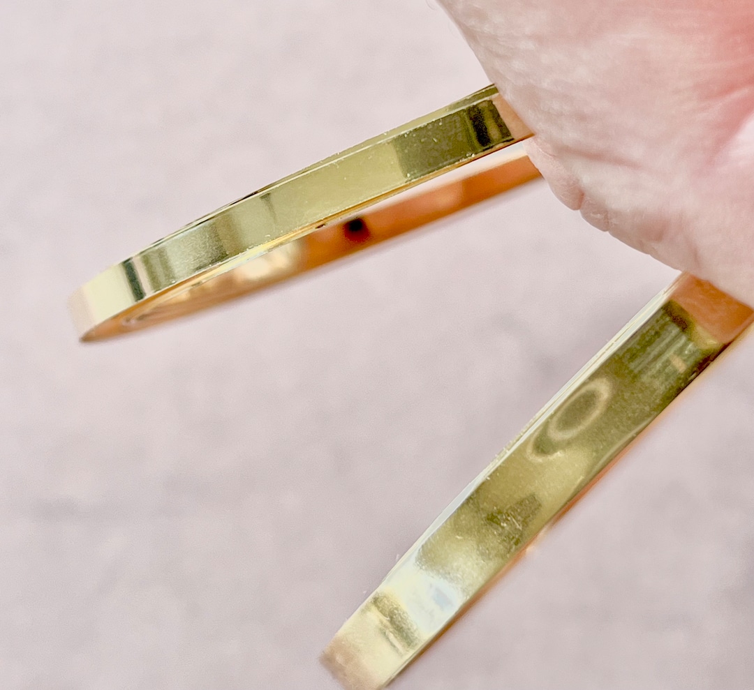 Bezel Wire, Goldfilled 1/8" 3/16" Plain, Flat Bezel Wire, DIY Bezels ...