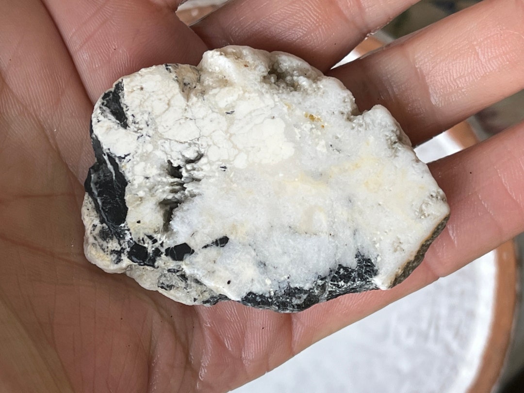 White Buffalo Slab, No Enhancements Bright White Buffalo, 255.15cts ...