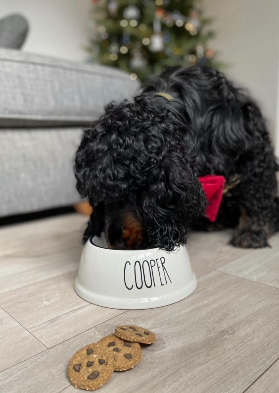 Cocker Spaniel Bowl, Custom Dog Bowl, Dog Bowl, Personalised Dog Bowl ...